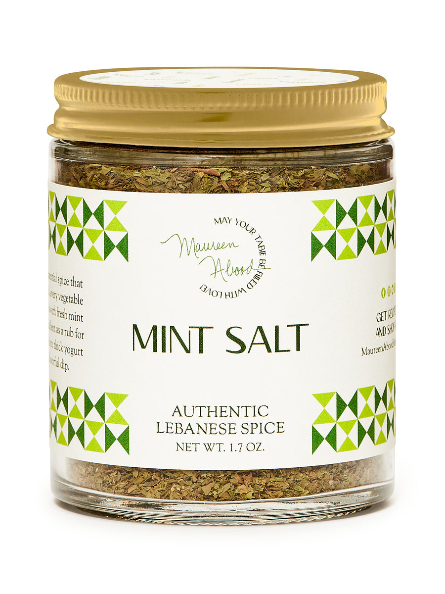 Favorite Mint Salt | Spearmint Sea Salt | Maureen Abood Market